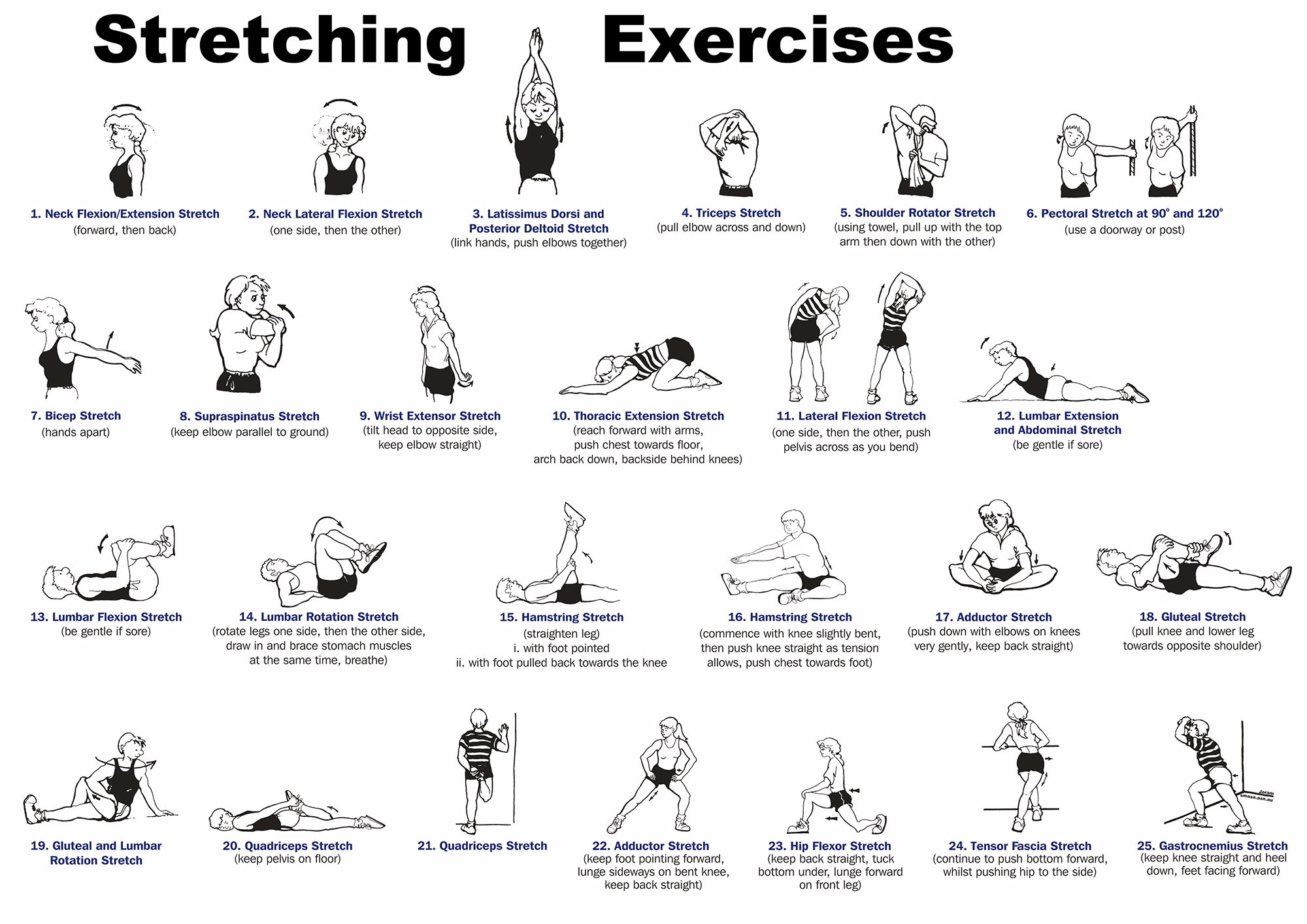 Daily Stretching Exercises RECOIL OFFGRID